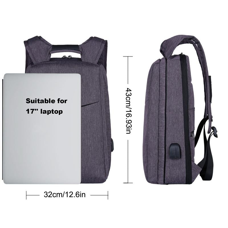 Slim Multi Compartment Laptop Backpack with USB Charging – ERucks