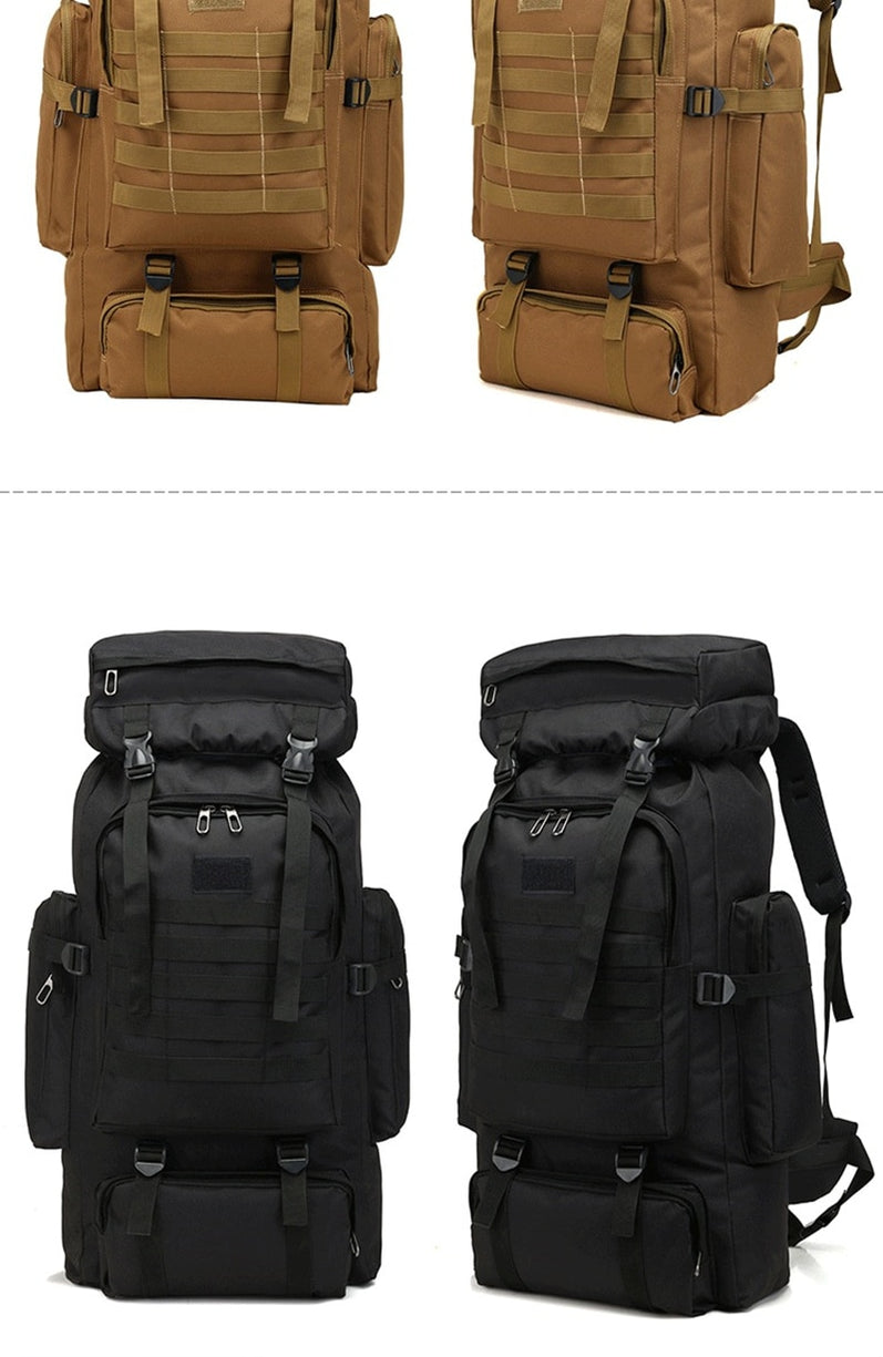 80L Large Military MOLLE Tactical Army Backpack Rucksack — ERucks