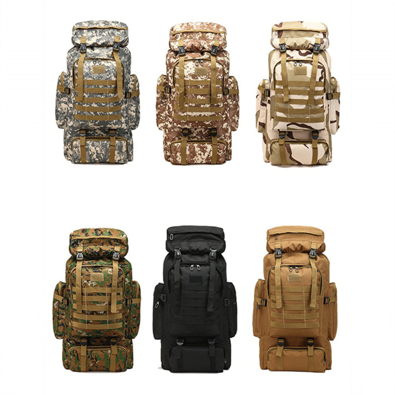 80L Large Military MOLLE Tactical Army Backpack Rucksack — ERucks